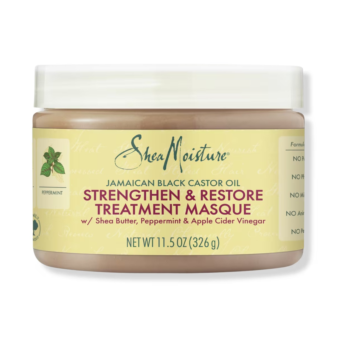 SheaMoisture Jamaican Black Castor Oil Strengthen & Restore Masque ...